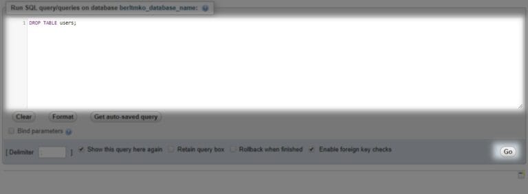Cara Menghapus Database di phpMyAdmin - Ibrahim Vatih