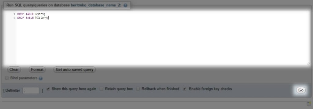 Cara Menghapus Database di phpMyAdmin - Ibrahim Vatih