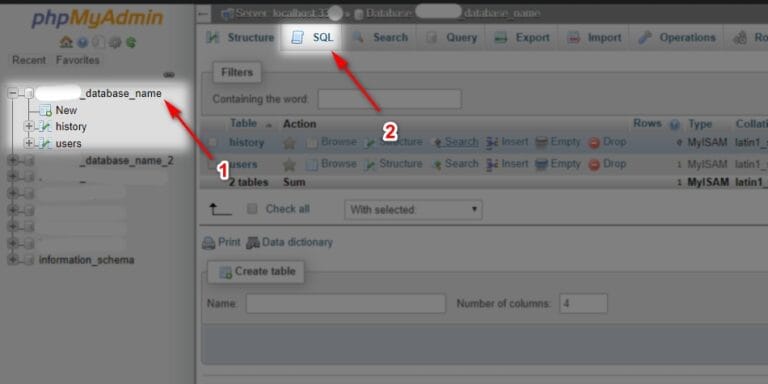 Cara Menghapus Database di phpMyAdmin - Ibrahim Vatih